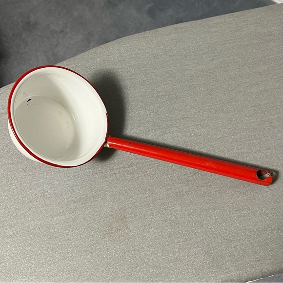 Vintage | Dining | Vintage Enamel Enamelware Ladle Farmhouse | Poshmark